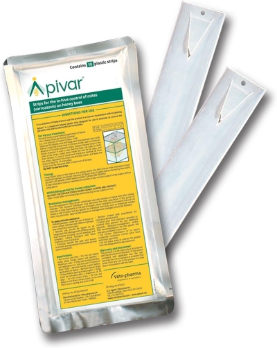 Quality Beekeeping Supplies - Apivar 12 strip pack